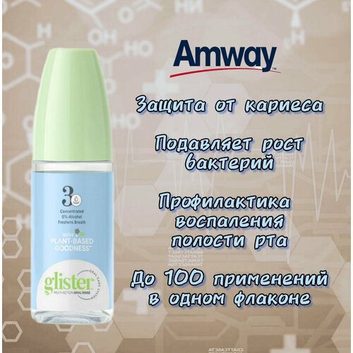 Amway Glister Многофункциональный ополаскиватель для полости рта,72мл