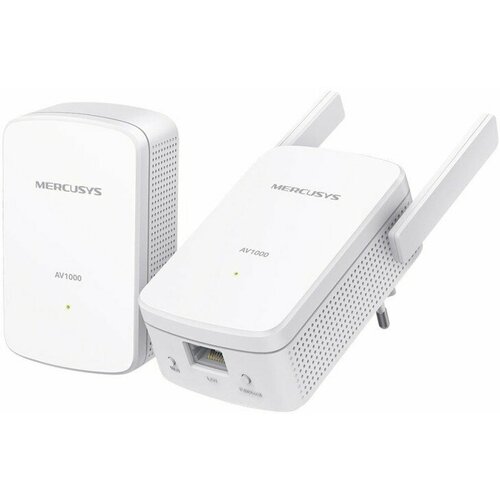 Сетевой адаптер Powerline Mercusys MP510 KIT AV1000 Gigabit Ethernet (ант. в