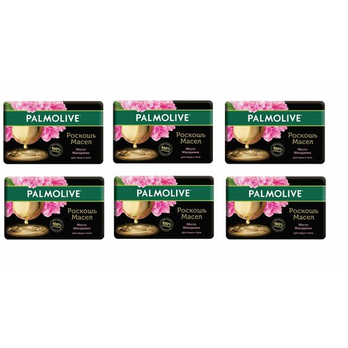 Palmolive Мыло Макадами, Роскошь масел, 90 гр, 6 штук