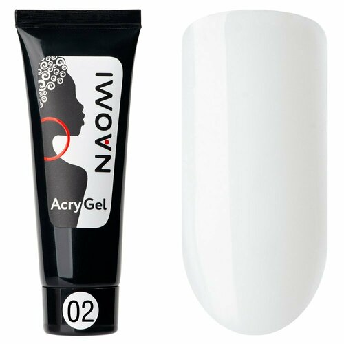 Naomi AcryGel, 15гр (в тубе) NEW 02 Молочный