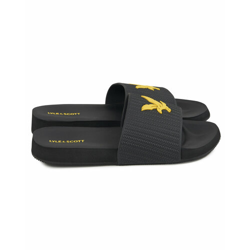 Шлепанцы Lyle & Scott Easy Slide, размер 41, черный