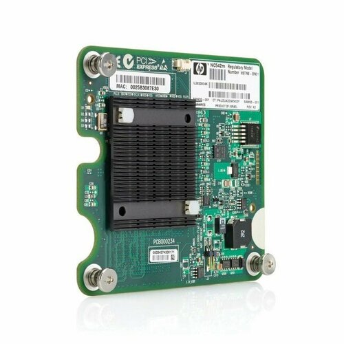 Сетевой Адаптер HP (Mellanox) ConnectX Dual Port 10GbE Flex-10 Ethernet Server Adapter 2xSFP+ 2x10Гбит/сек