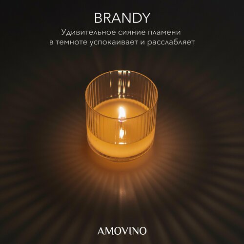 Ароматическая свеча для дома Amovino Brandy 250мл