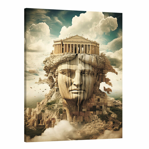 Интерьерная картина 50х70 "Греция моя мечта"