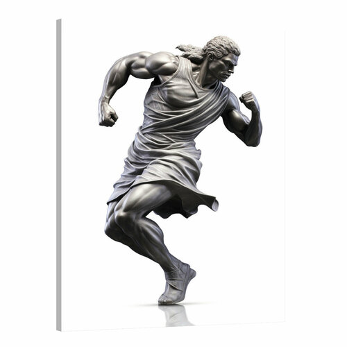 Интерьерная картина 50х70 "Скульптура Олимпиец"