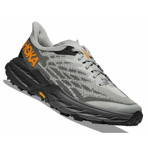 Кроссовки HOKA Speedgoat 5, полнота 2E, размер US10.5EE/UK10/EU44 2/3/JPN28.5, черный, серый