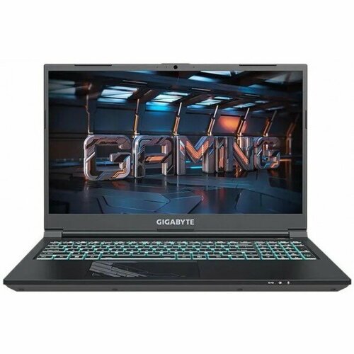 Ноутбук Gigabyte G5 Core i5 13500H 16Gb SSD512Gb NVIDIA GeForce RTX4060 8Gb 15.6 IPS FHD (1920x1080) Free DOS black WiFi BT Cam (KF5-53KZ353SD)