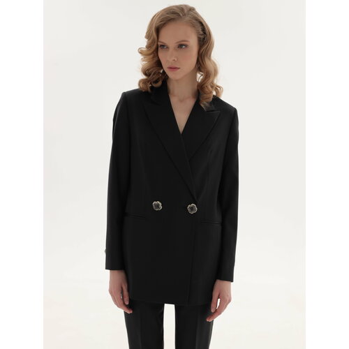 Пиджак LeNeS brand, размер 42, черный