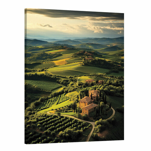 Интерьерная картина 50х70 "Итальянское солнце"