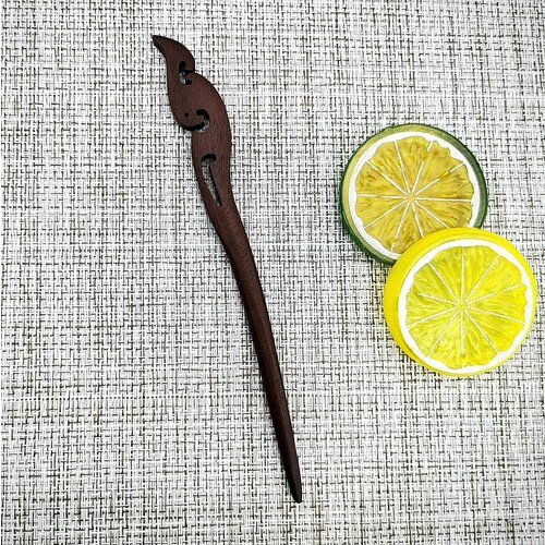 Китайская палочка для волос/шпилька деревянная для волос