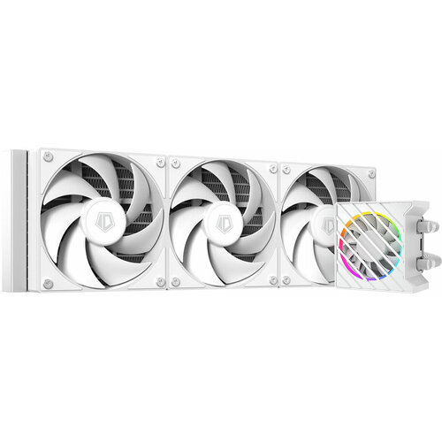 ID-Cooling Система водяного охлаждения ID-Cooling DASHFLOW 360 XT LITE WHITE Soc-AM5/AM4/1151/1200/2066/1700 4-pin 16-34dB Al+Cu 350W Ret