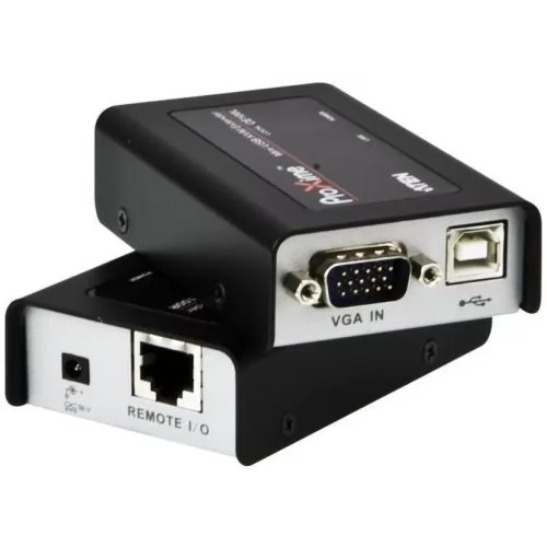 Квм удлинитель ATEN USB VGA Cat 5 Mini KVM Extender (1280 x 1024@100m) (CE100-AT-G)