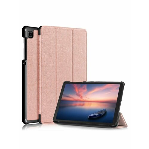 Brodef TriFold чехол книжка для Samsung Galaxy Tab A7 Lite T220/T225 Светло-Розовый