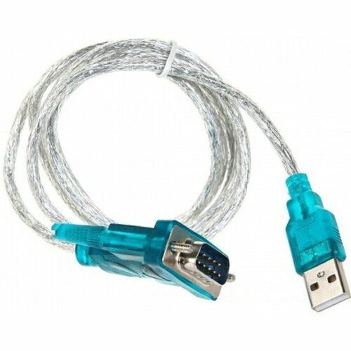 Переходник / Преобразователь / Адаптер / Кабель USB в COM порт RS-232 / 0.45 метра)
