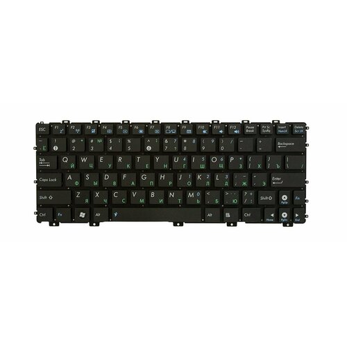 Клавиатура для ноутбука Asus Eee PC 1015PD без рамки