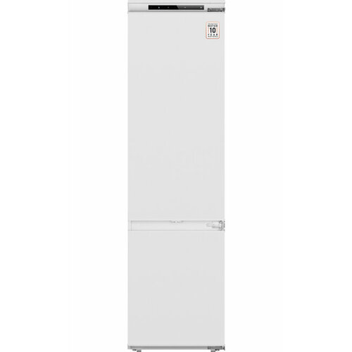 Двухкамерный встраиваемый холодильник с инвертором Weissgauff Wrki 195 Total NoFrost