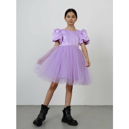 Платье KROLLY, размер 98-104, фиолетовый