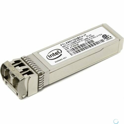 INTEL E10GSFPSR FTLX8571D3BCV-IT / FTLX8571D3BCL модуль Ethernet SFP+ SR Optics для Intel Ethernet Server Adapter X