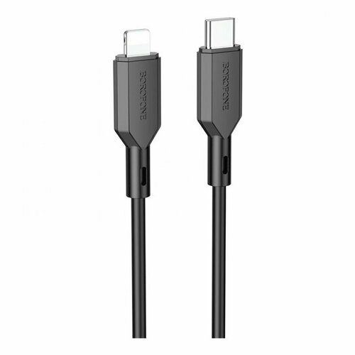 Дата-кабель Borofone BX70 Type-C-Lightning (20 Вт) 1 м, черный