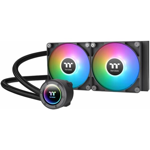 Устройство охлаждения(кулер) Thermaltake TH240 V2 ARGB Soc-AM5/AM4/1151/1200/1700 Al+Cu LED Ret