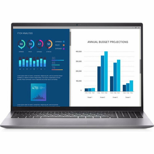 Dell Vostro 16 5630 16"(2560x1600 (матовый) WVA)/Intel Core i5 1340P(1.9Ghz)/16384Mb/512SSDGb/noDVD/Int: Intel Iris Xe Graphics/Cam/BT/WiFi/54WHr/war 1y/1.9kg/Titan Gray/Win11Pro + EN_kbd 3pin (5630-2222)