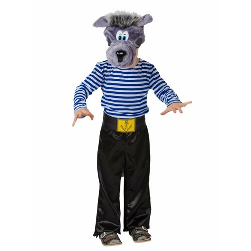 Карнавальный костюм детский Волк "Моряк"