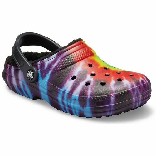 Сабо Crocs, размер US3M/5W / Eu 34/35, мультиколор, фиолетовый