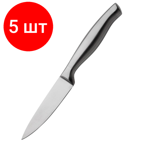 Комплект 5 штук, Нож овощной 3.5' 88мм Base line, кт045