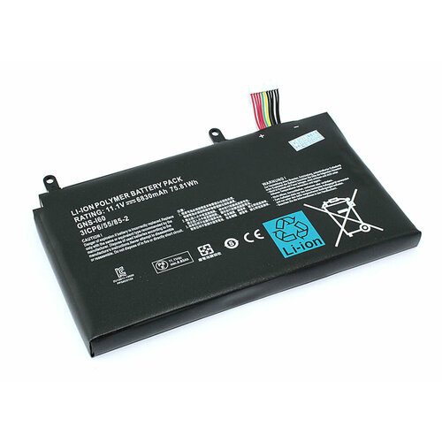 Аккумулятор для ноутбука Gigabyte P35W v2 (GNS-I60) 11.1V 6830mAh/75.81Wh