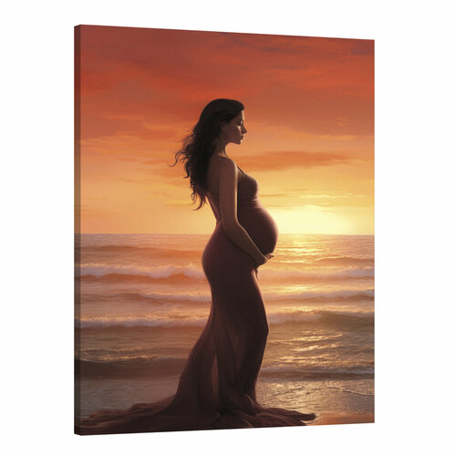 Интерьерная картина 50х70 "Магия беременности"