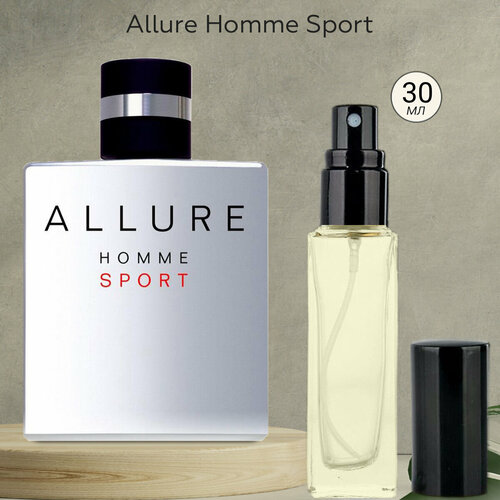 Gratus Parfum Alure Homme Sport духи мужские масляные 30 мл (спрей) + подарок