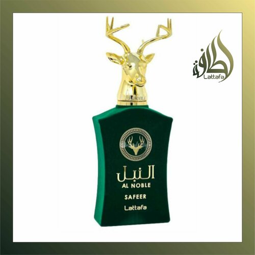 Парфюмерная вода древесный Al Noble Safeer с пряностями, Lattafa Perfumes, 100 мл