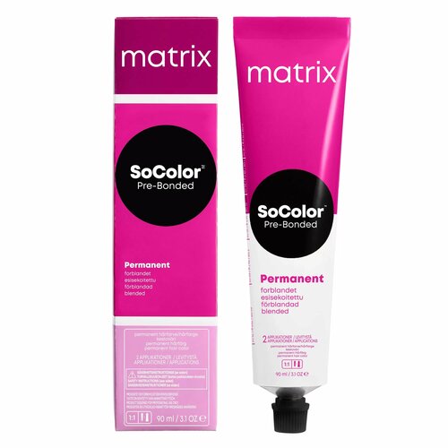 Matrix Socolor Beauty 6A Темный блондин пепельный, 90 мл.