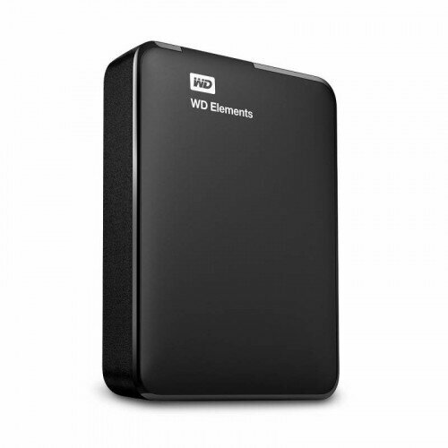Внешний жесткий диск WD Elements Portable 4TB, 2.5", USB 3.0, черный, WDBU6Y0040BBK-WESN