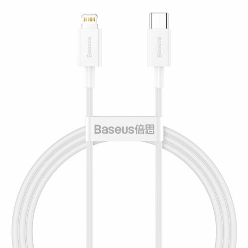 Кабель Baseus Superior Series Fast Charging Data Cable USB to Lightning 2.4A 1 метр (CALYS-A01) Белый