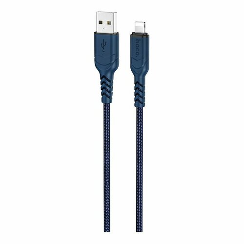 Дата-кабель Hoco X59 USB-Lightning, 1 м, синий