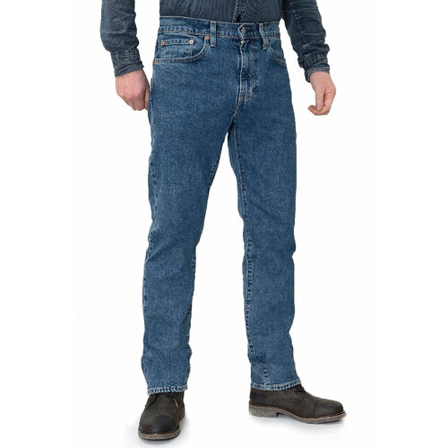 Джинсы Levi's 502 Stonewash, размер 32/34, синий