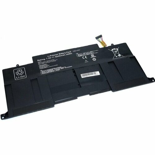 Аккумулятор для ноутбука Amperin для Asus UX31-2S2P 7.4V 6840mAh OEM черная