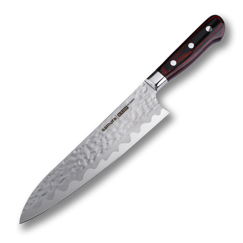 Поварской кухонный шеф-нож Samura 21 см, сталь Aus 8