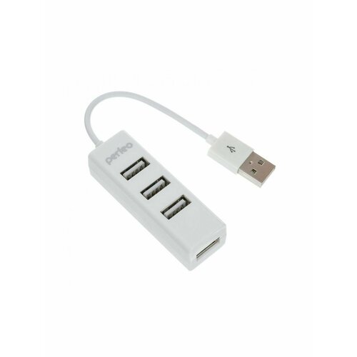 USB хаб (PF_A4526) USB-HUB 4 PORT PF-HYD-6010H, белый