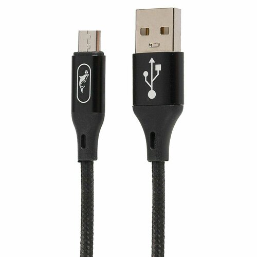 Кабель USB - micro USB, SKYDOLPHIN S55V, черный, 1 шт.