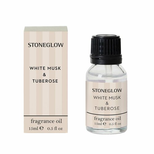 StoneGlow Ароматическое масло "Белый мускус и Тубероза", ароматический экстракт, эфирное масло