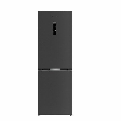 Двухкамерный холодильник Grundig GKPN66830FXD, No Frost, стальной антрацит