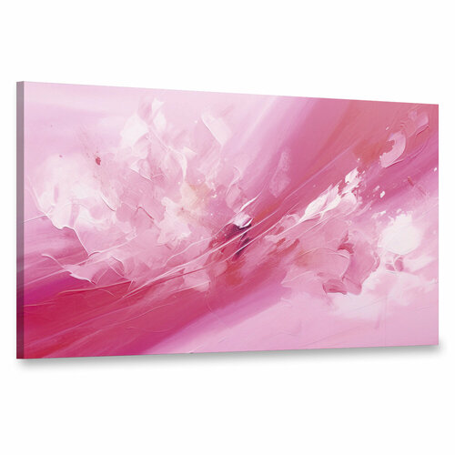 Интерьерная картина 100х60 "Розовое вдохновение"