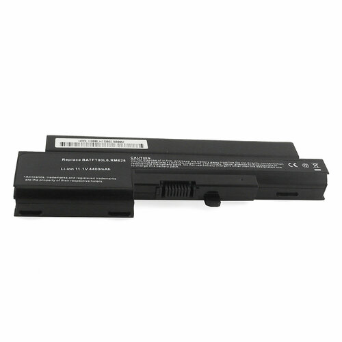 Аккумуляторная батарея (аккумулятор) RM628 для ноутбука Dell Vostro 1200 черная
