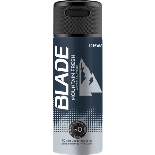 Дезодорант-спрей мужской BLADE Deo mountain fresh, 150мл