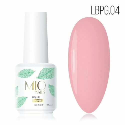 Жидкий полигель MIO Nails Liquid Polygel №04 15 м