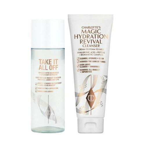 Сharlotte Tilbury Набор уходовой косметики Magic Hydrating Cleansing Duo, 240мл