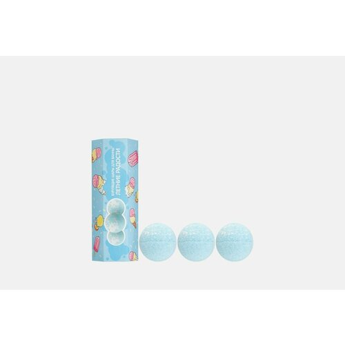 Подарочный набор Бурлящих шаров для ванны CAF MIMI Летние радости