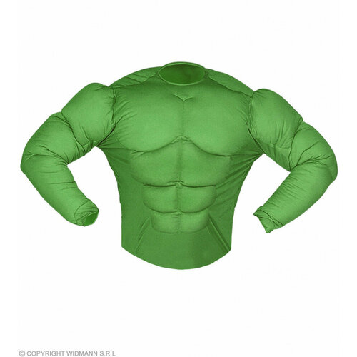 Рубашка "Супер Мускулы" зеленая (XL)